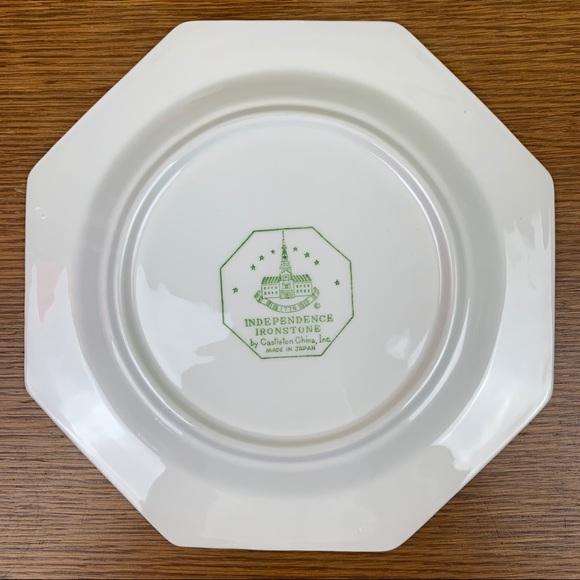 Independence Ironstone | Dining | Vtg Independence Ironstone Octagon ...
